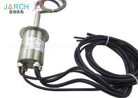 China JARCH SS136L IP68 Stainless Steel Through Bore Slip Ring 12 Signals 300RPM 50m Waterproof for sale