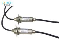China Flange Mounted Through Bore Slip Ring IP68 Waterproof 10m For 3D Rotary Fountain for sale