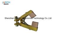 China Standard Size Slip Ring Carbon Brush 20mm Height For Electric Drills for sale