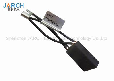 China JARCH D374 Low Friction Carbon Brush 8x32x50mm for High Speed Traction Motors for sale
