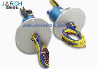 China 300RPM Pneumatic Electric Rotary Union 78mm OD 48 Circuits 5A 15A for Wrapping Machinery for sale