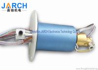 China 5A / 15A Pneumatic Rotary Union With OD 99mm / Electrical Slip Joint With 12mm Inner Size for sale