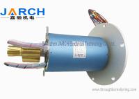 China 5A / 15A Pneumatic Rotary Union With OD 99mm / Electrical Slip Joint With 12mm Inner Size for sale