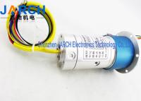 China JARCH Hybrid Slip Ring 6mm Bore 56mm OD 1000rpm M5 Connections 3 Circuits 2A for Rotary Table for sale