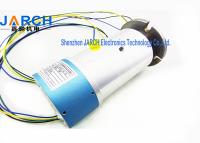 China JARCH Hybrid Slip Ring 6mm Bore 56mm OD 1000rpm M5 Connections 3 Circuits 2A for Rotary Table for sale