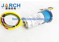 China JARCH Hybrid Slip Ring 6mm Bore 56mm OD 1000rpm M5 Connections 3 Circuits 2A for Rotary Table for sale