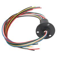 China Jarch Miniature Capsule Slip Ring 22mm 3 Circuits 15A Gold-Gold Contacts for Wind Turbine for sale