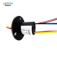 China 4 Circuit 30A Wind Turbine Slip Ring 22mm Diameter Gold Contacts 250RPM for sale
