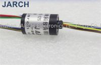 China Jarch Mini Capsule Slip Ring 12 Circuits 2A 240V Gold Contacts 12.4mm Diameter for sale