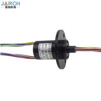 China Gold Plated Electrical Slip Ring Connectors With 3 Circuits 10A  / 5 Circiuts 2A , OD 22mm for sale