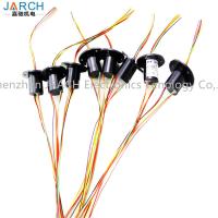 China Gold Contact 6 circuits of Miniature Slip Ring for simplifying electrical connections for sale