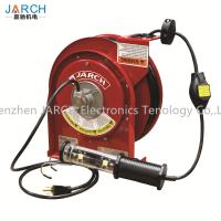 China JARCH L4000 Heavy Duty Cord Reel 35ft 16AWG 125V Auto Retractable with LED Light for sale