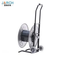China JARCH 100m Multifunctional Dustproof Cable Reel with Rubber Cable Retractable Hose Reel Drum for sale