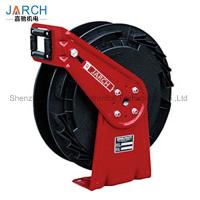China Stainless Steel Chemical Delivery Hose Reel 300psi Medium Duty Spring Retractable 1/2in for sale