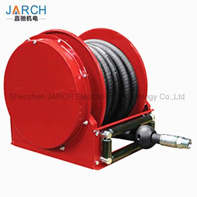 China JARCH 50 ft Retractable Hose Reel Ultimate Duty Steel Shaft for Vacuum Cleaner 3/4 in 1 in for sale