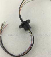 China Flange 12 Circuits Capsule Slip Ring , High Frequency Slip Ring For HD Video for sale