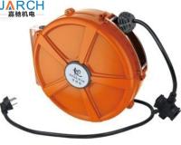 China Spring - Loaded Retractable Hose Reel PU Mesh Hose Material For Electrical Return for sale