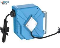 China Spring - Loaded Retractable Hose Reel PU Mesh Hose Material For Electrical Return for sale