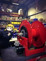 China Heavy-Duty Motorized Drove Cable Reel Hose Reel for sale