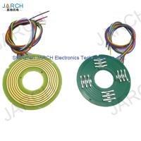 China Aluminium Alloy Flat Slip Ring 286mm Length Pancake Slip Ring for Alternator PCB for sale
