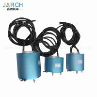 China Large Power Current Through Bore Slip Ring Rotary Joint 4 Circuits 200A 20RPM Speed for sale