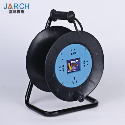 China High Capacity Extension Cord Hose Reel 275mm Steel Frame With ABS Plastic Material for sale