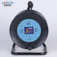 China High Capacity Extension Cord Hose Reel 275mm Steel Frame With ABS Plastic Material for sale