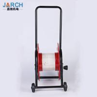 China 2 Wheel Car Type Retractable Hose Reel , 5 Cores Retractable Cord Reel for sale