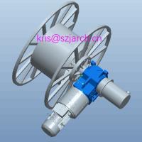China High Current Crane Cable Reel Motorized Cable Drum 100m 500V for sale