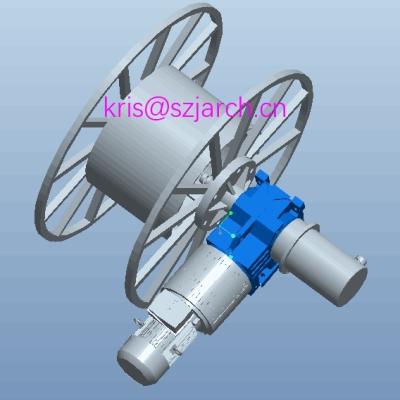 China JARCH JSR-CRM200 Crane Cable Reel 1.1-18.5 kW 56 Reduction Ratio for Tower Cranes for sale