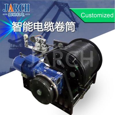 China Fixed Installation Retractable Cord Reel 200m Cable Length Transmit Optical Signal and Current Simultaneously for sale