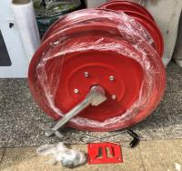 China Fire Accessories Retractable Hose Reel Metrix Fire Fighting With Bladder Foam Tank for sale