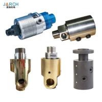 China Hydraulic Rotary Union Swivel Joint 400RPM Stainless Steel 304 Rotor for Oil Water Steam Air for sale