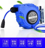 China ABS Plastic Hanging Automatic Retractable Hose Reel Air Drums 8X12mm PU Mesh for sale