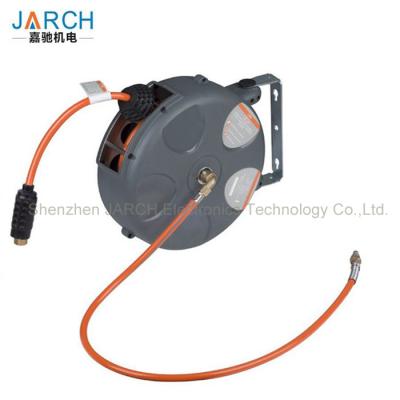 China 16A Auto Retractable Cable Reel Drum 9m Hose 18BAR Air Water Electric Reel for sale