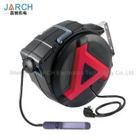 China JARCH Automatic Retractable Water Hose Reel 65ft ABS Plastic 24bar Burst Pressure for sale