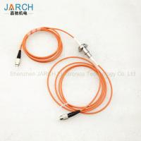 China High Speed Single Channel Fiber Optic Rotating Joint With OD 12mm , UL ROHS Certification for sale