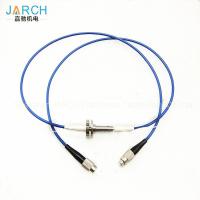 China 2000RPM Fiber Optic Rotary Joint 6.8mm FC Connector Single Mode Multimode for sale