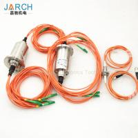 China 8 Channel Fiber Optic Rotary Joint 850-1650nm Stainless Steel FORJ 67mm OD for sale