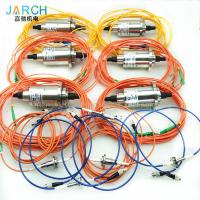 China 8 Channel Fiber Optic Rotary Joint 850-1650nm Stainless Steel FORJ 67mm OD for sale