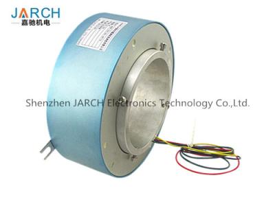 China 120mm Through Bore Slip Ring 2A to 80A Rotary Electrical Interface with Ethernet for sale