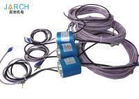China Ethernet Slip Ring 38mm Through Bore 1000BaseT 500RPM Power Signal Rotary Joint for sale