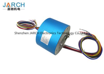China Through Bore Electrical Slip Ring 50mm 2 Circuits 50A for Heating Roller Machinery for sale