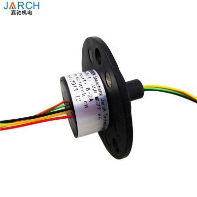 China 6 Circiuts 2A OD 22mm Capsule Slip Ring For Laboratory Equipment for sale