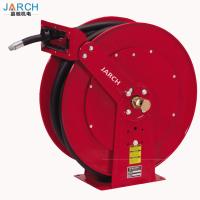 China Spring Retractable Fuel Hose Reel 15m 3/4 Inch Diesel Gas Carbon Steel Swivel Assembly for sale