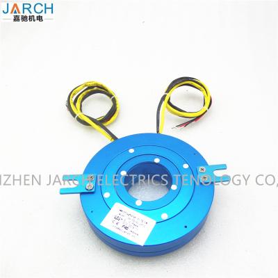 China 250RPM Speed Pancake Slip Ring Thickness 22mm With Through Bore 25.4mm 4 Circuits for sale