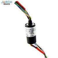 China Jarch Mini Capsule Slip Ring 12 Circuits 2A 240V Gold Contacts 12.4mm Diameter for sale