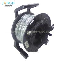 China Fiber Optic Retractable Electric Cable Reel Heavy Duty Single Mode With ODC Connector for sale