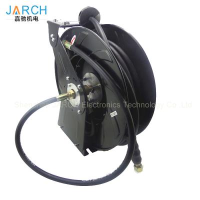 China JARCH Steel High Pressure 15m Fuel Hose Reel 10-35Mpa Retractable for sale