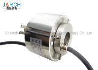 China Shaft Mounted Through Bore Slip Ring Under Sea Water 10M S316L Housing IP68 45mm ID 135mm OD for sale